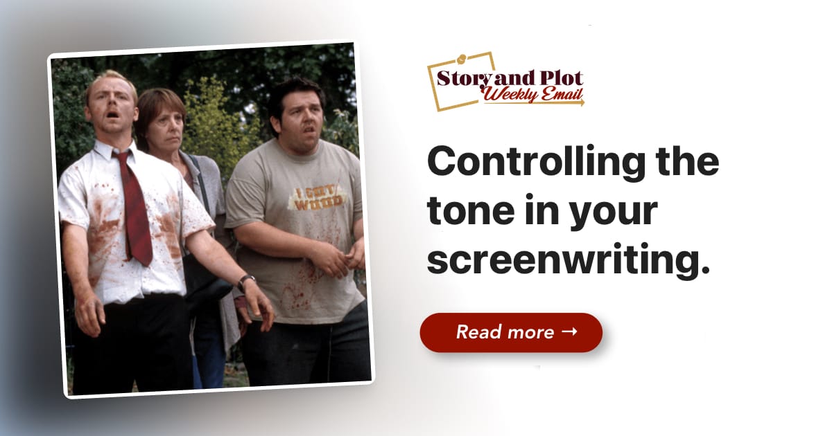 Controlling the tone in your screenwriting.